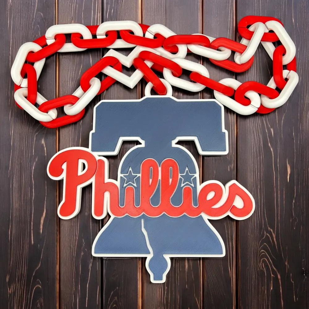 Phillies Oversized Liberty Bell Logo Chain by MaverickC2 MakerWorld ...