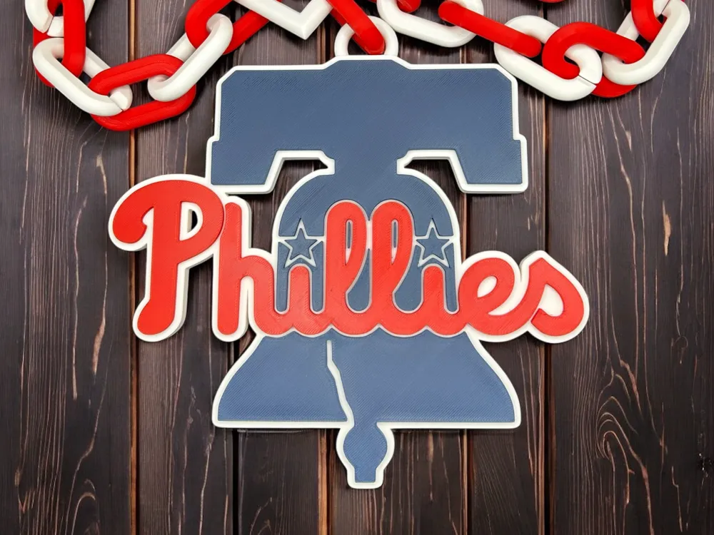 Phillies Oversized Liberty Bell Logo Chain by MaverickC2 MakerWorld ...