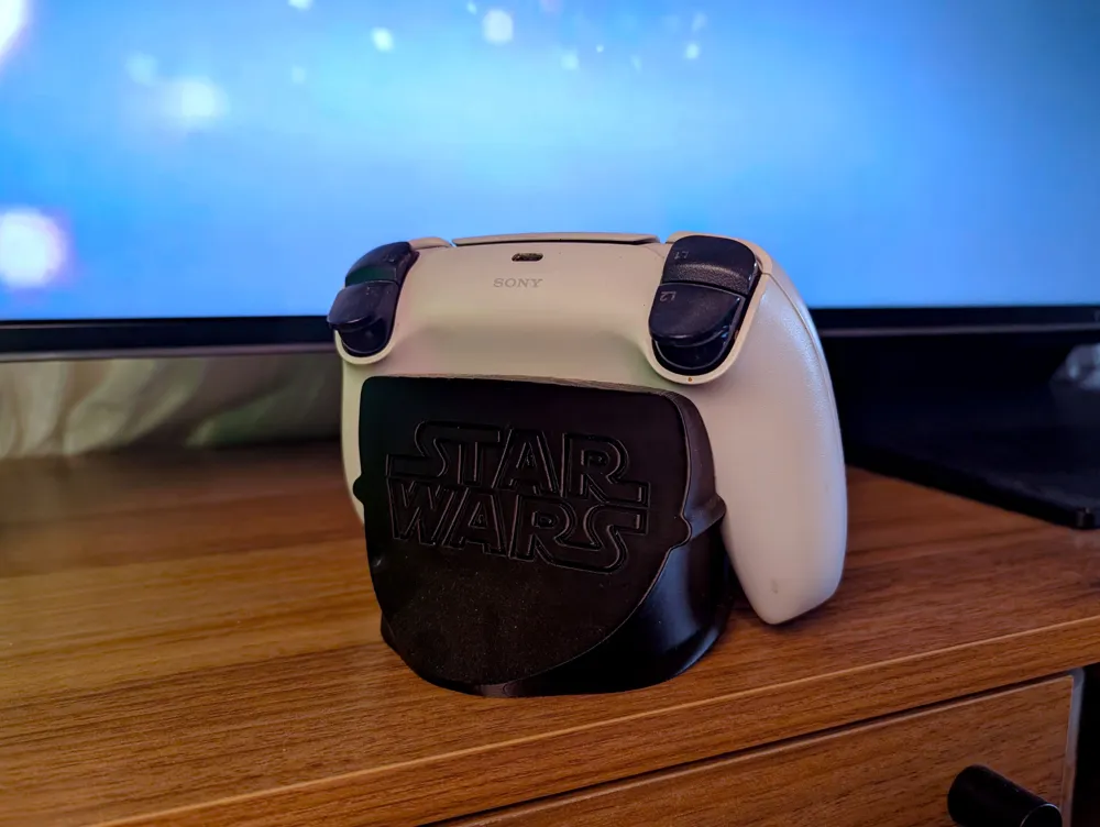 Darth Vader PS5 Stand - Free 3D Print Model - MakerWorld