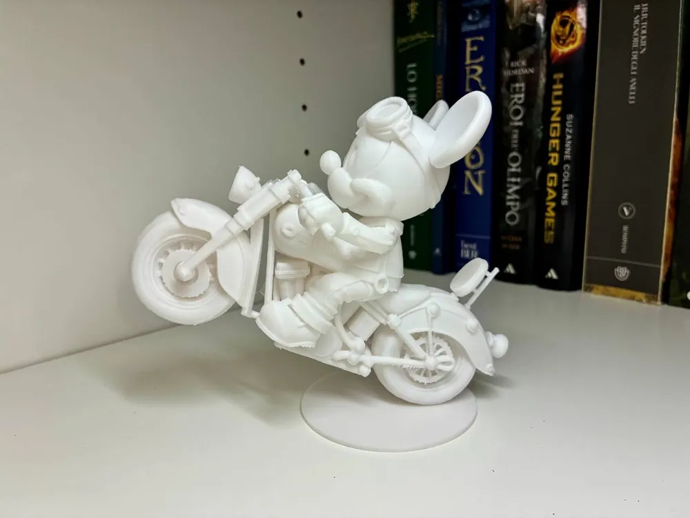 mickey mouse biker by lucamoretti86 MakerWorld: Download Free 3D Models