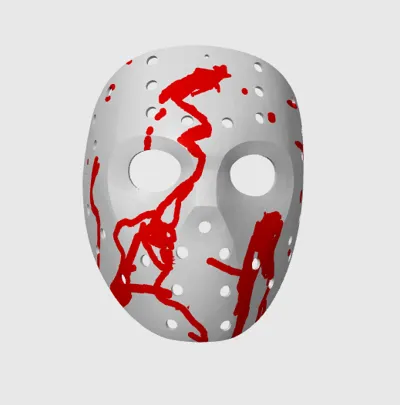 Jason Voorhees Friday 13th Mask by Emkaythree - MakerWorld