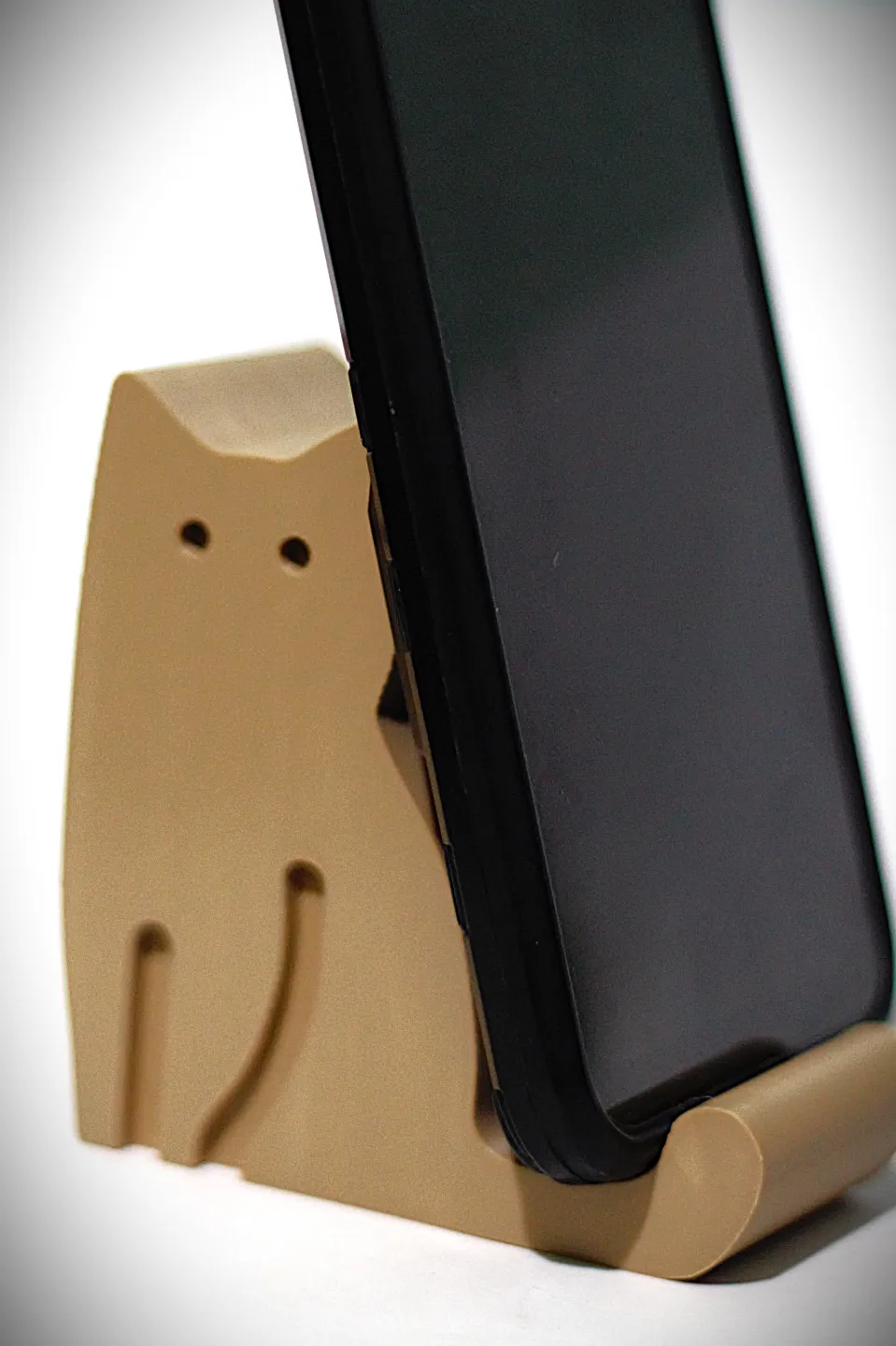 Cute cat Phone Stand by Demian - MakerWorld