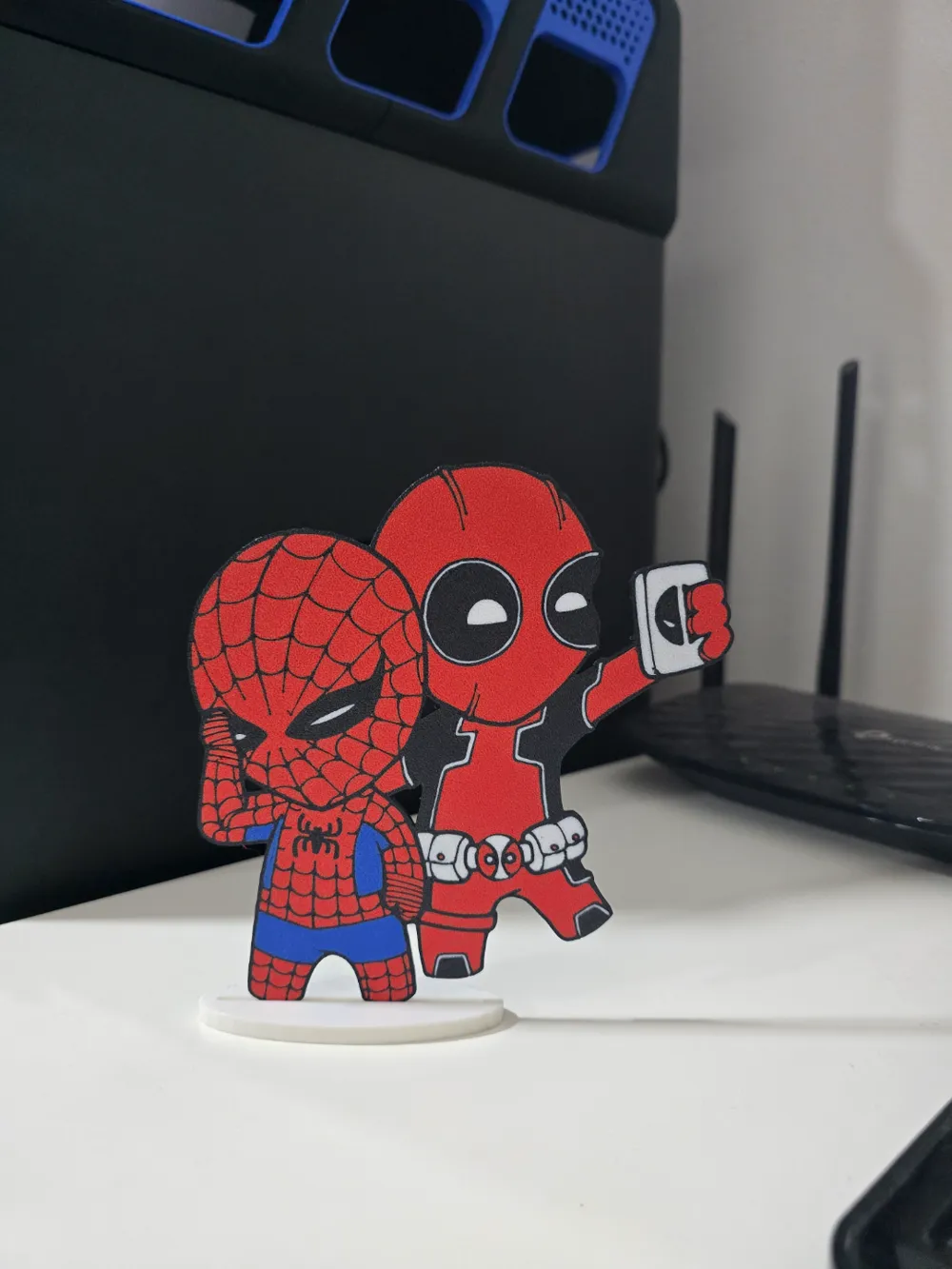 Mini Spiderman & Deadpool Multicolor Decor by 3Devil - MakerWorld