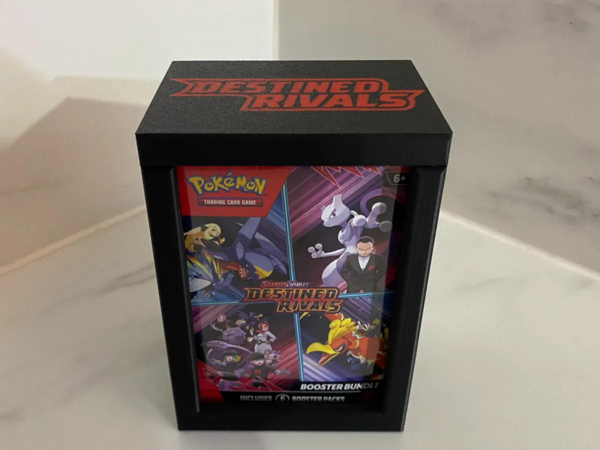 pokemon booster bundle protector Destined Rivals - Free 3D Print Model ...