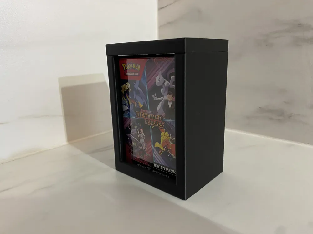 pokemon booster bundle protector Destined Rivals - Free 3D Print Model ...