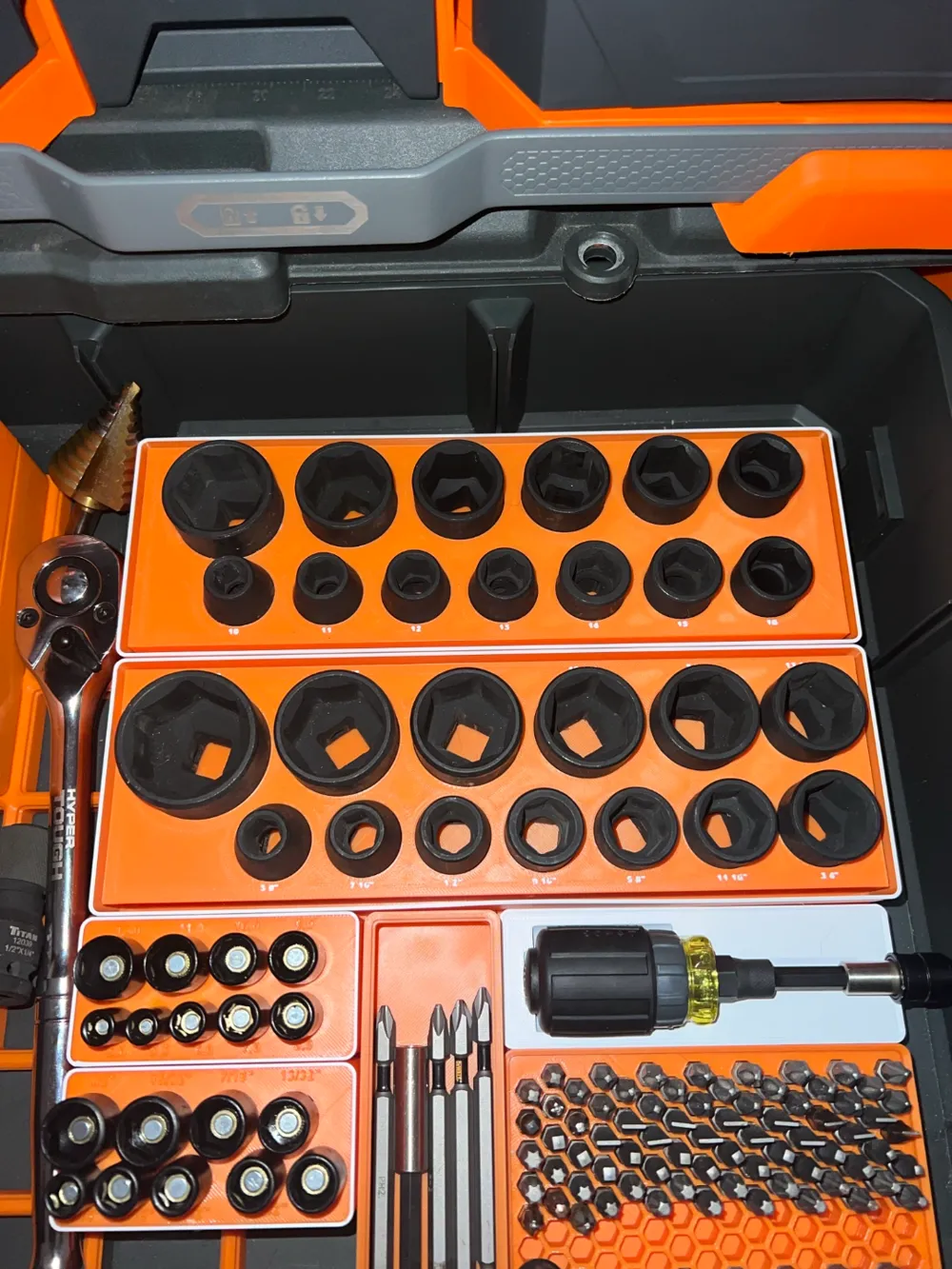 Pittsburgh Harbor Freight SAE Impact Socket Set by macexiv - MakerWorld