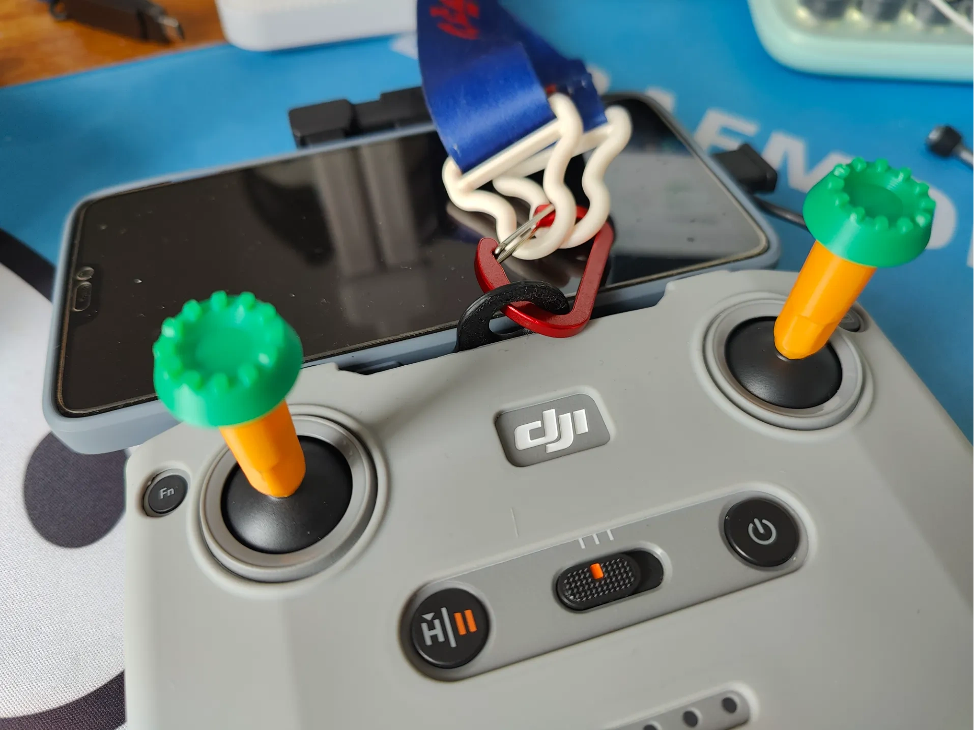 DJI Drone Controller Spare Thumbsticks (Extended for finer operation ...