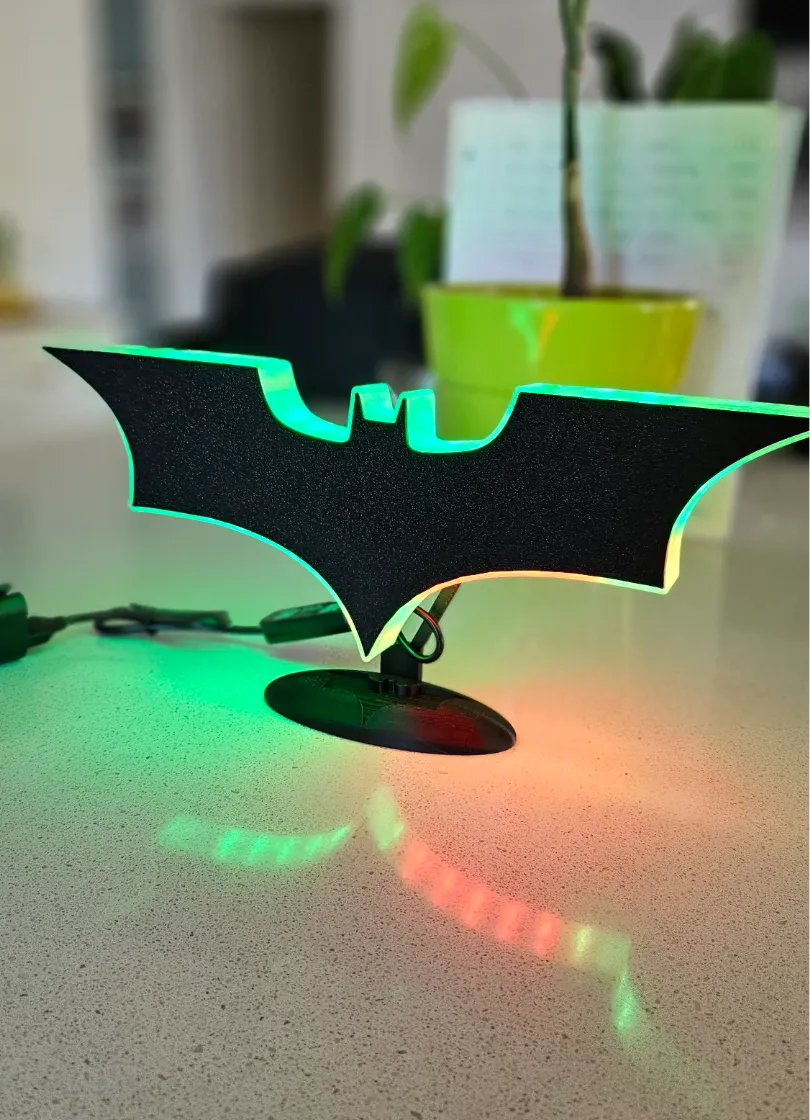 The Dark Knight LED Lightbox (2018) by Tommy Gun MakerWorld: Download ...