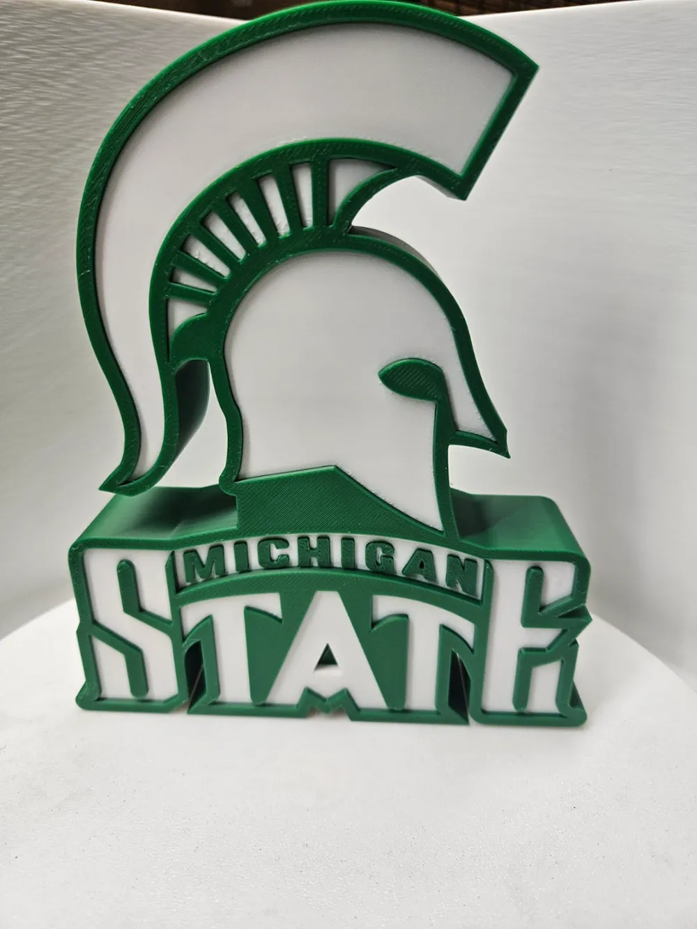 Michigan State sign and keychain by negronmiguel1978 MakerWorld ...