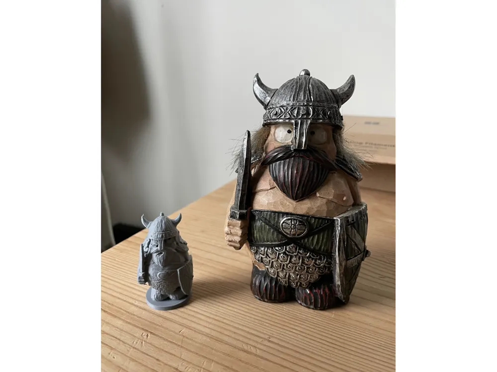 Wikinger-Figur AI-Scanmodell von Rex - MakerWorld