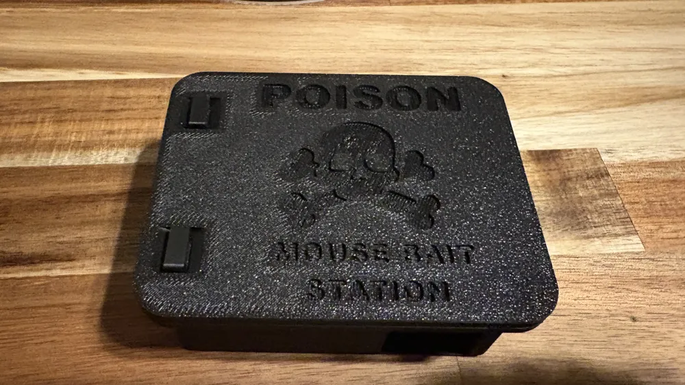 Mouse Bait Station - Free 3D Print Model - MakerWorld