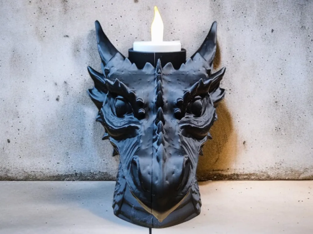 Dragon Candle Holder – An Epic Touch for Your Home by Eclipse 3D ...