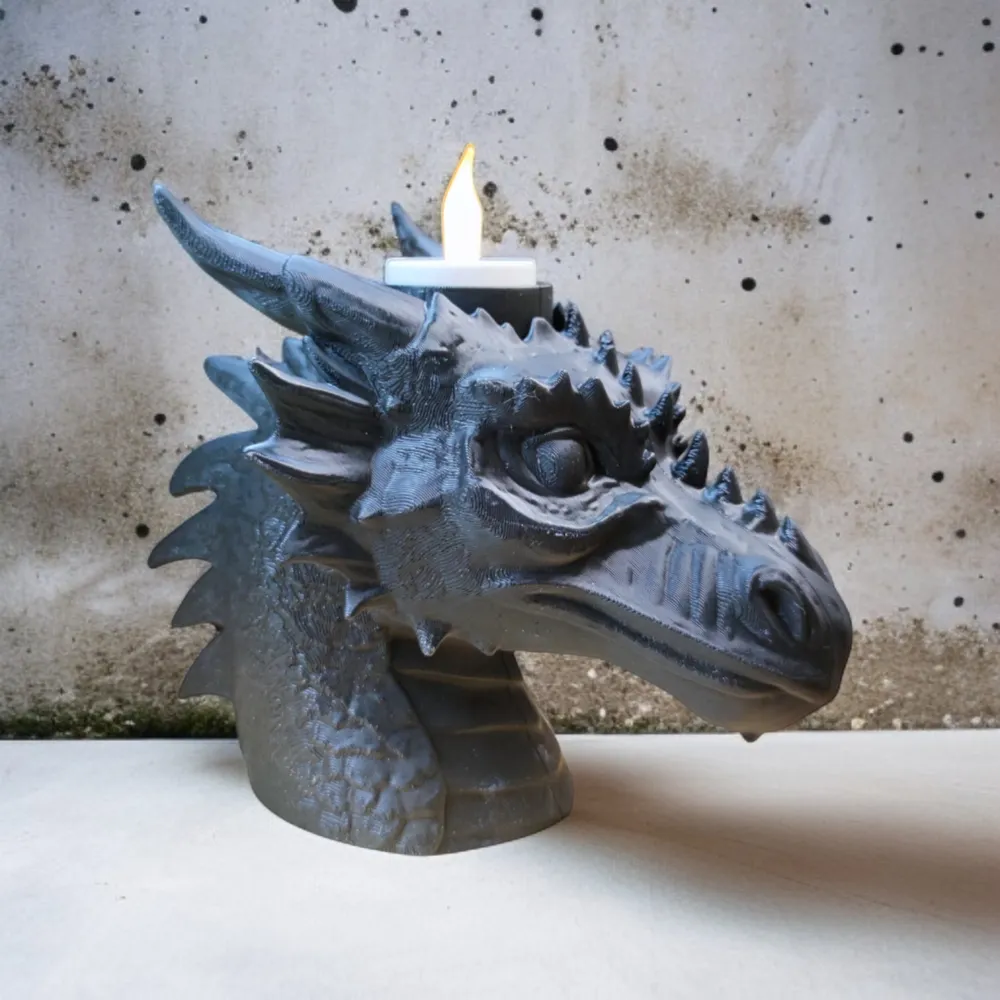 Dragon Candle Holder – An Epic Touch for Your Home by Eclipse 3D MakerWorld: Download Free 3D Models