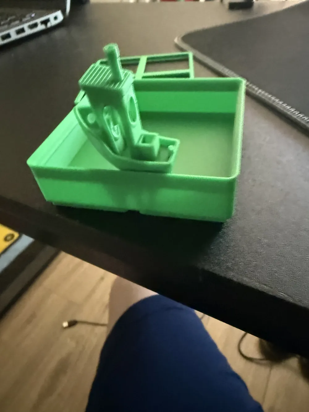 Grid Finity character series, benchy box - Free 3D Print Model - MakerWorld