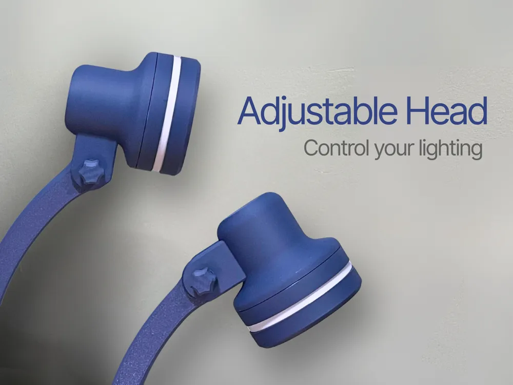 Adjustable Desk Lamp - Free 3D Print Model - MakerWorld