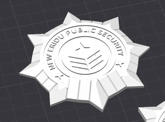 Meowgi Sheriff's Badge, New Elysium Police Department, Zone Zero ...