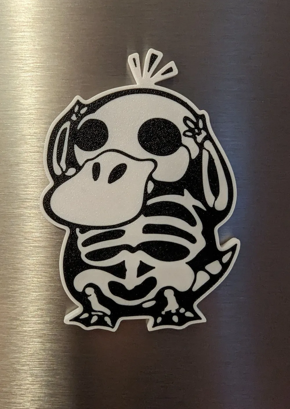 Psyduck Xray Skeleton Magnet by 815 Design - MakerWorld