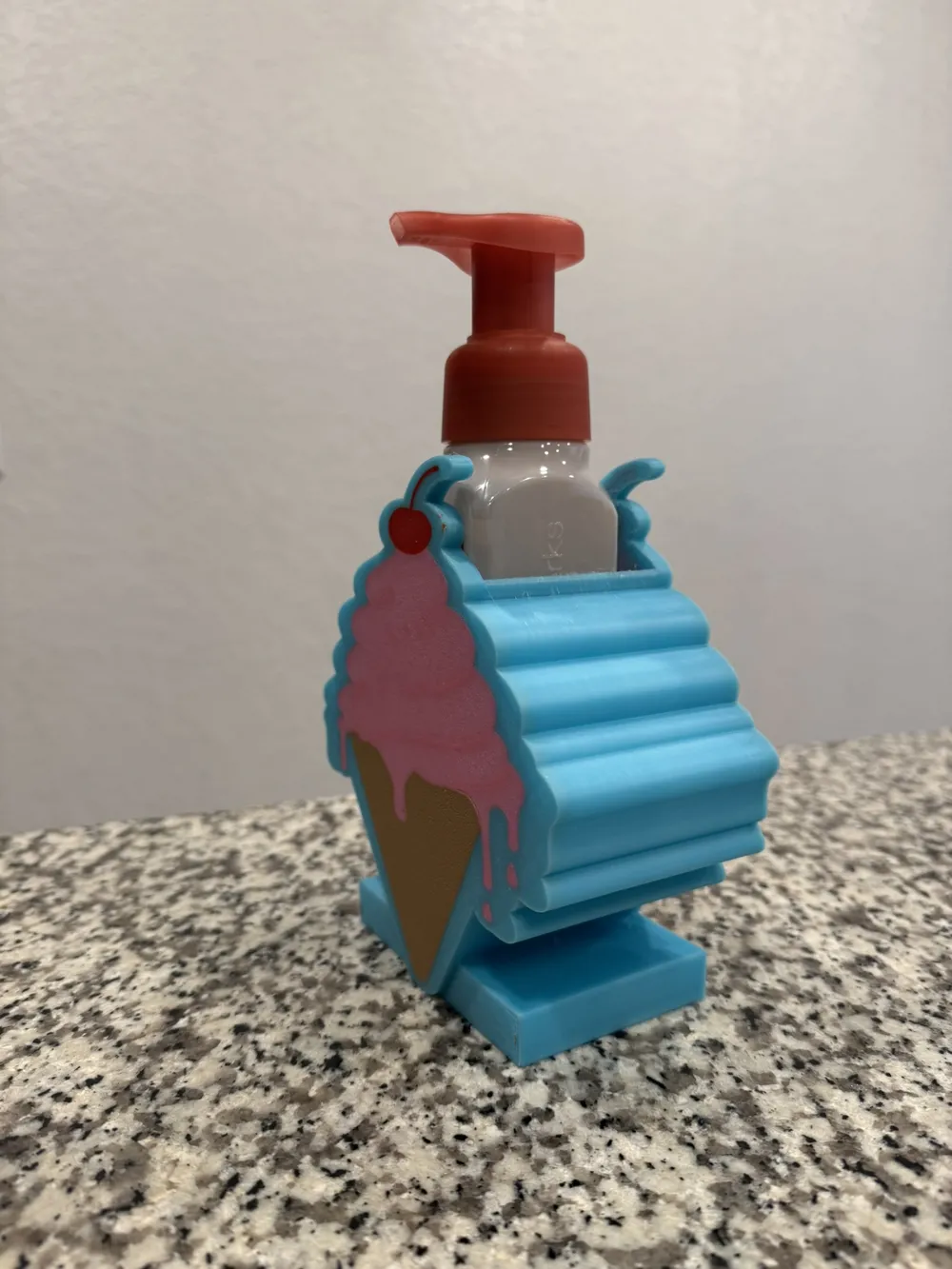 Ice cream cone BBW soap holder - Free 3D Print Model - MakerWorld