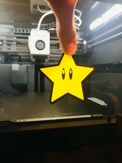 Mario Star by BrickGeek - MakerWorld