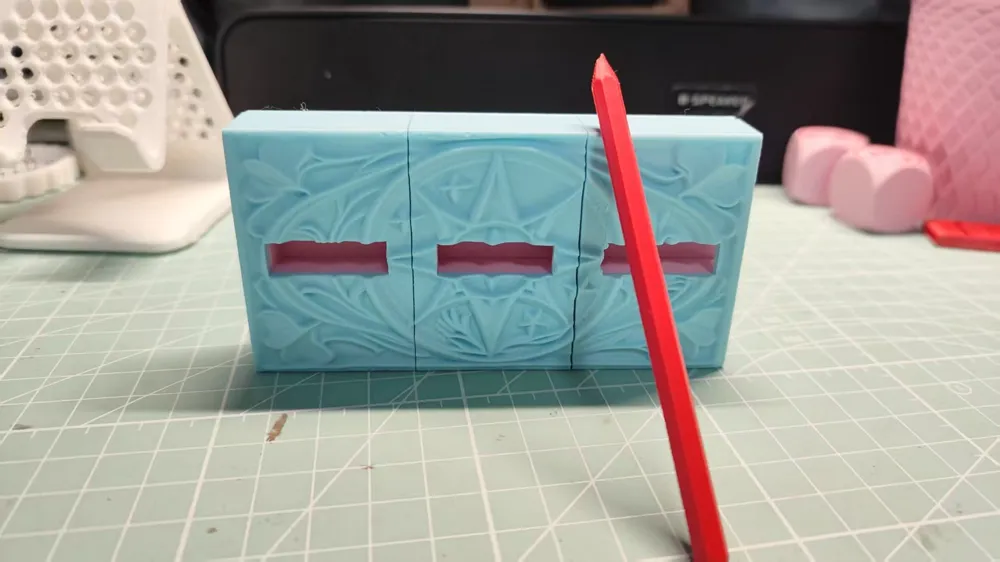 Relief Magic Box（Glueless Mortise-Tenon） by 淘淘和小年糕 MakerWorld: Download ...
