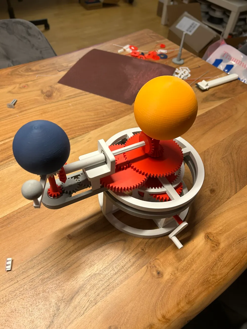 Sun-Earth-Moon Model (correct dependencies) by m.wally MakerWorld ...