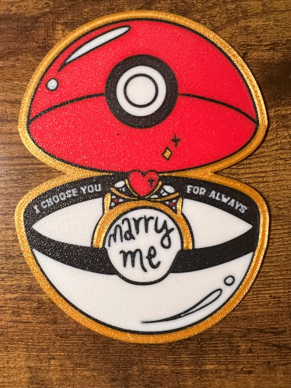 Pokeball Proposal by StudBuffin - MakerWorld