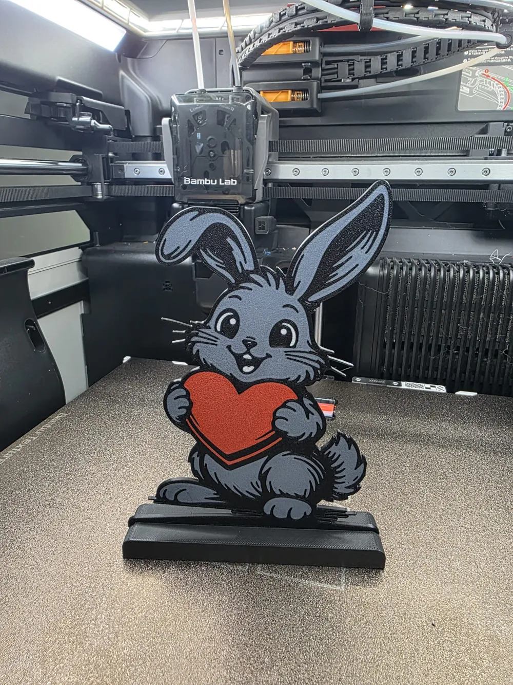 Easter Bunny Display Stand interlocking - Free 3D Print Model - MakerWorld