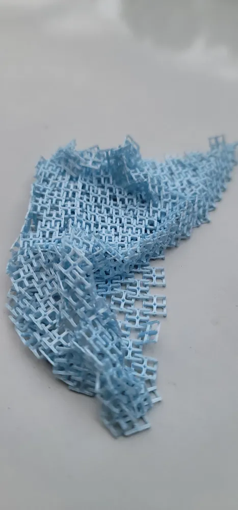 Chain link fabric - Free 3D Print Model - MakerWorld