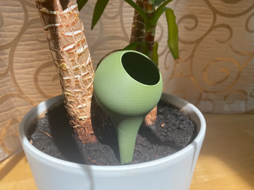 Plant Watering Globe - Free 3D Print Model - MakerWorld