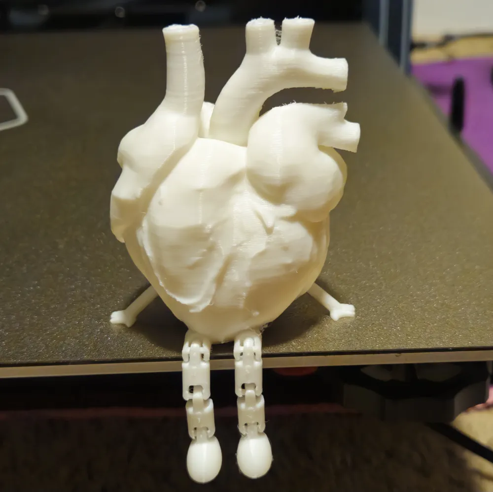 Articulated Realistic Heart For Valentines Day by Tubbymeatball ...