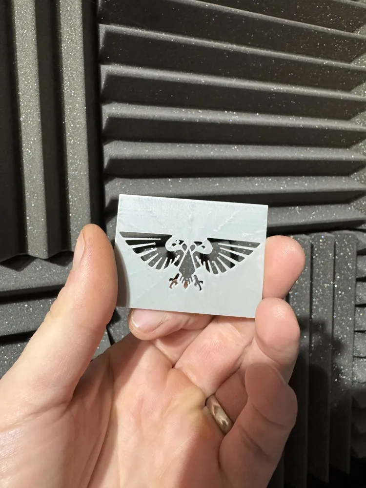 Aquila Stencil - Free 3D Print Model - MakerWorld