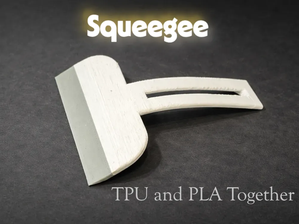 Squeegee - Small - Free 3D Print Model - MakerWorld