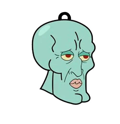 Sigma Squidward keychain by ZQ_MN - MakerWorld