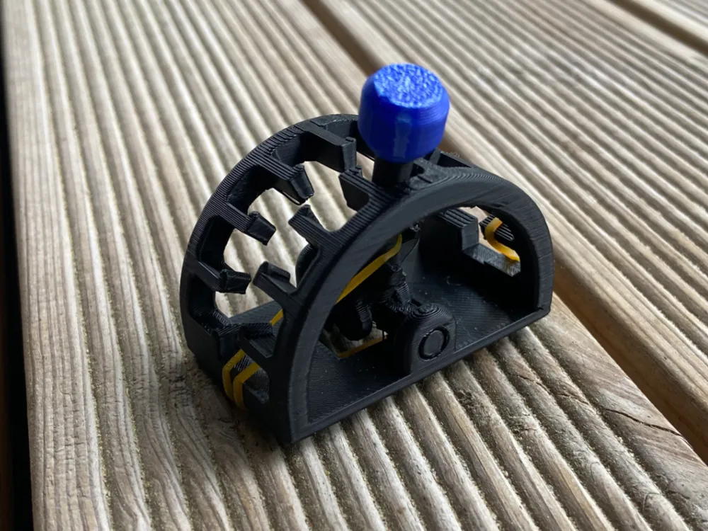 Fun lever fidget (print-in-place) by 3D printer guy MakerWorld: Download Free 3D Models