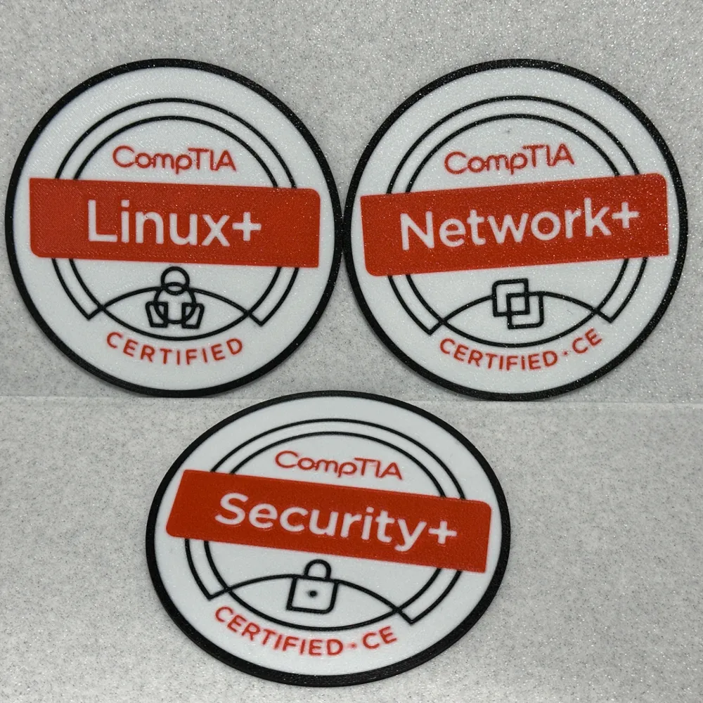 Comptia Security+ Coaster - Security Plus by A1 Graphix - MakerWorld