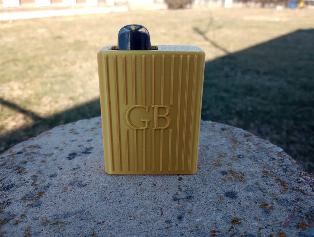 Fancy Retro Geek Bar Pulse X Cover - Free 3D Print Model - MakerWorld