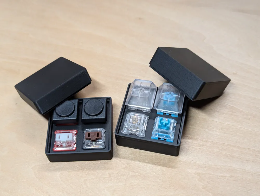 Customizable Key Switch Tester with Carrying Case by snize - MakerWorld