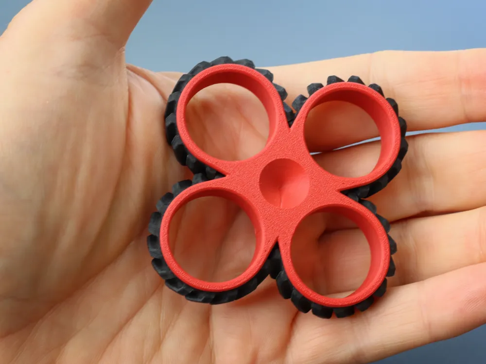 Fidget Toy: "The Quad Rotor" by Every Day Counts - MakerWorld