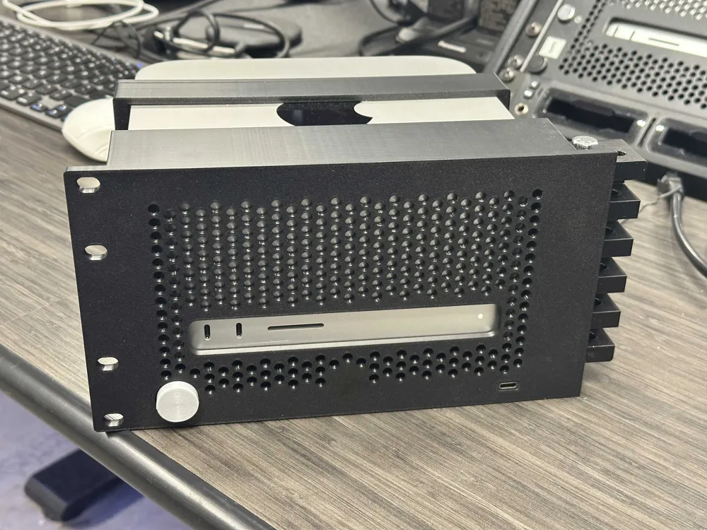 Modular Rack System | Right Mac Studio 19” Rack 3U - Free 3D Print ...