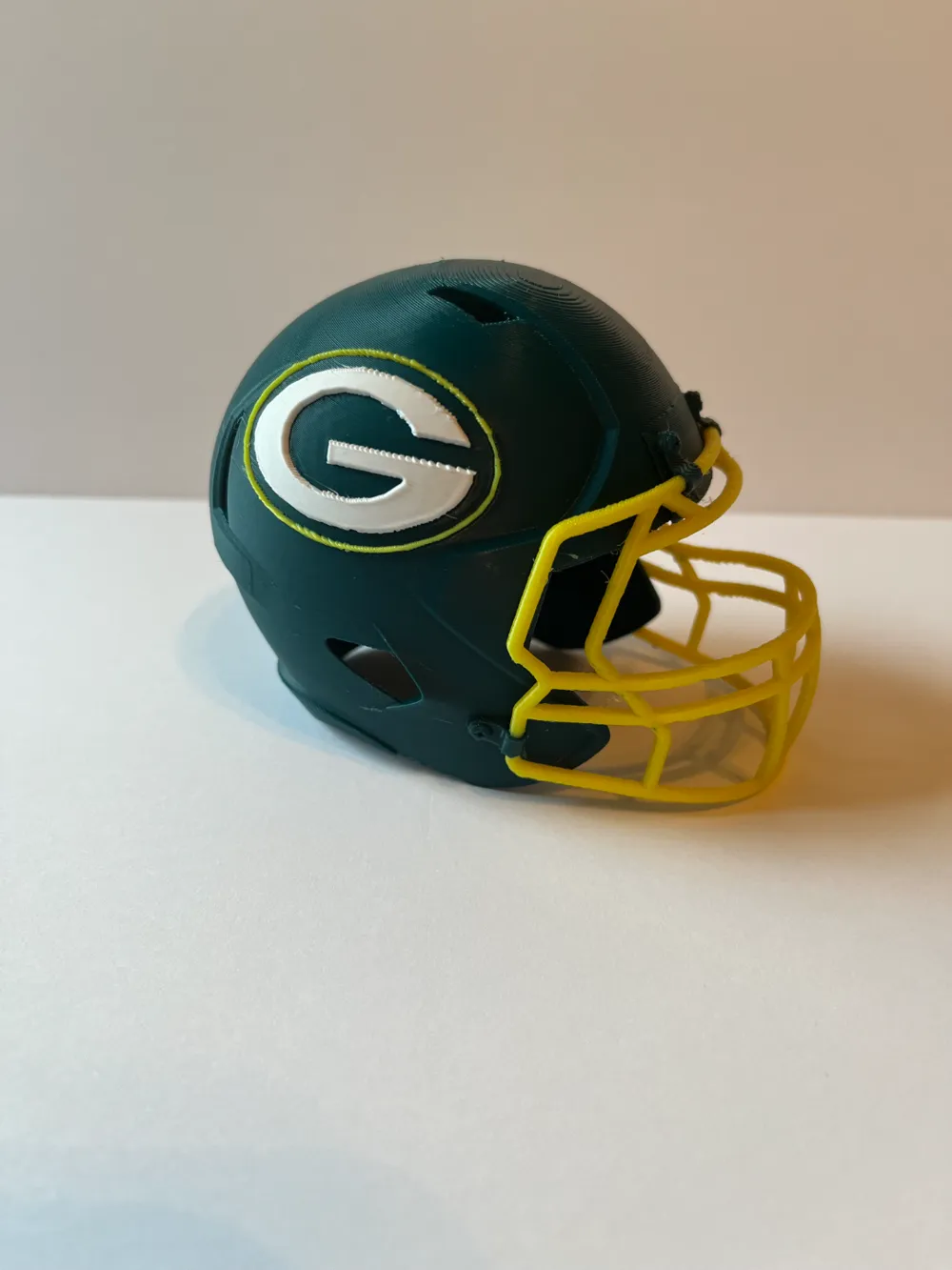 Green Bay Packers Helmet - Free 3D Print Model - MakerWorld
