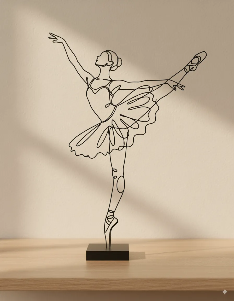 Ballerina - The Dancer - 2d home decor by AnimeMania MakerWorld ...