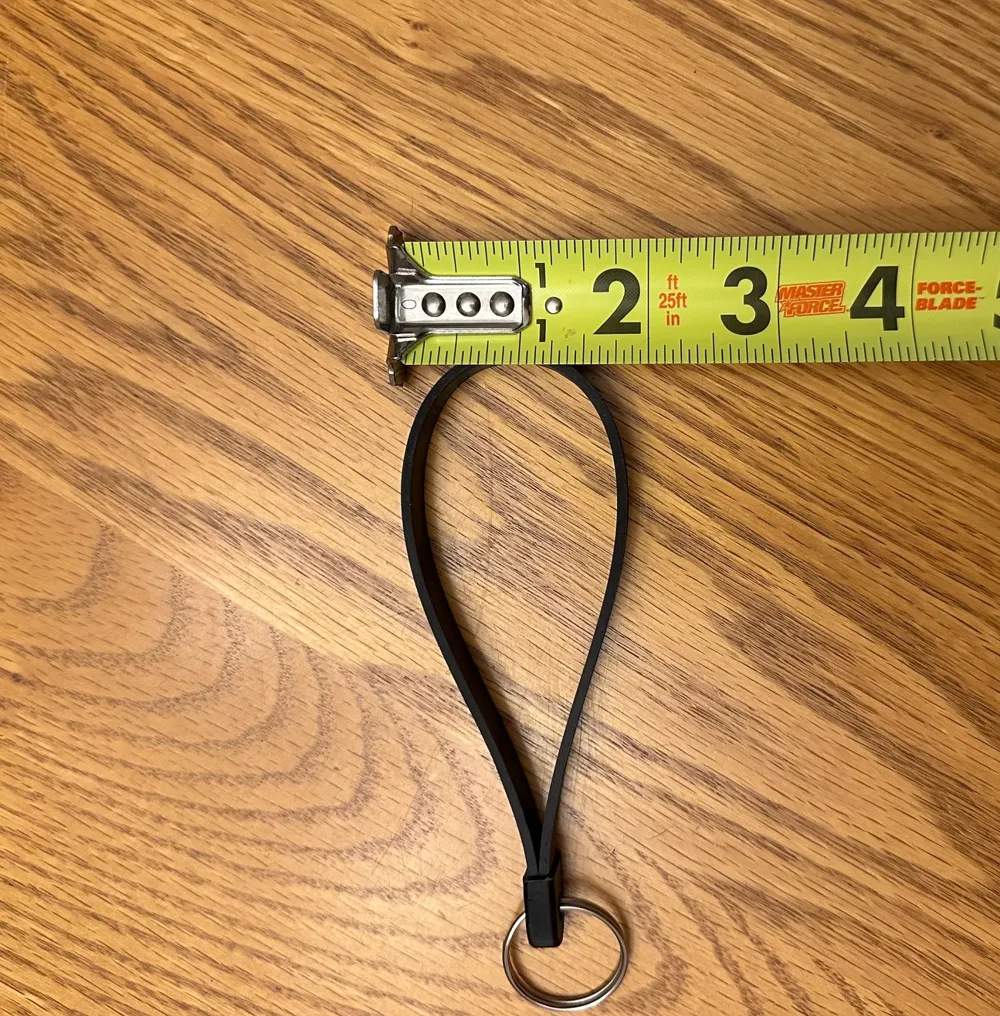 Simple Strap for Key Ring - TPU - Free 3D Print Model - MakerWorld