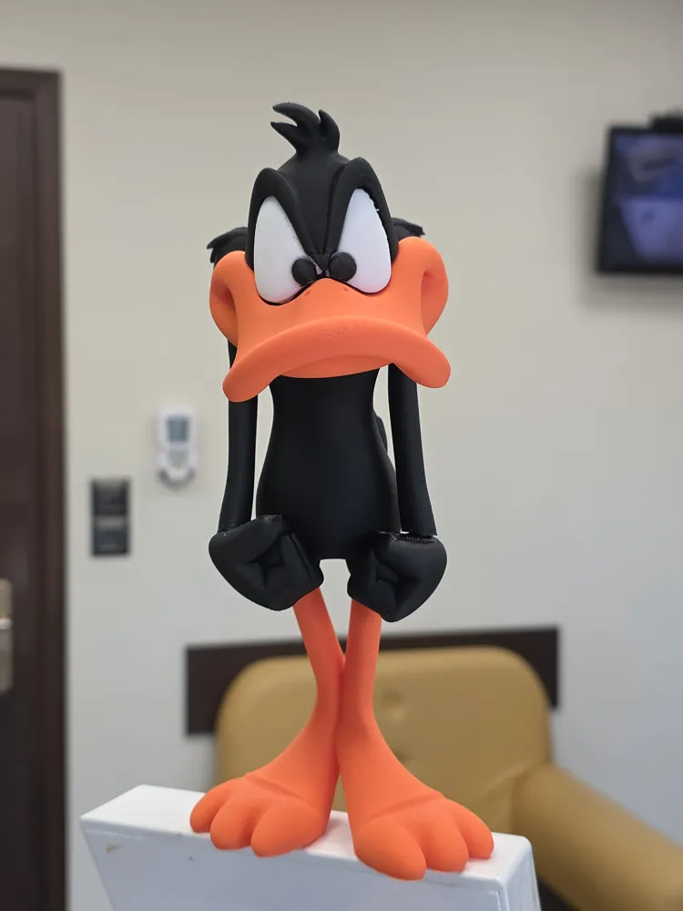 Angry Daffy Duck -No AMS- Easy assembly by kosvel MakerWorld: Download Free 3D Models