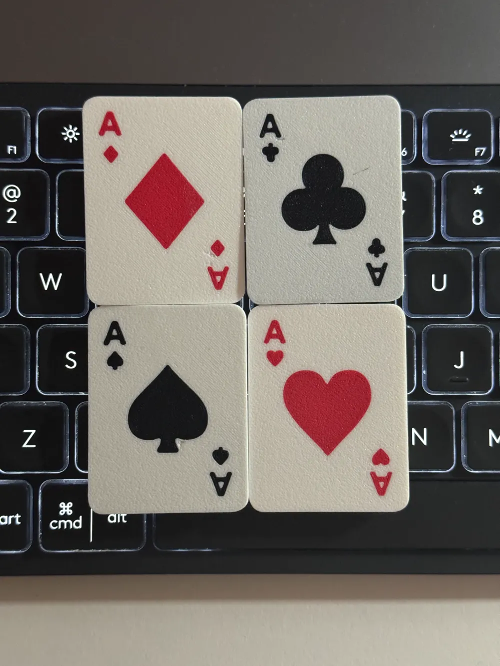 Playing Card Fridge Magnets by A_ilterish - MakerWorld
