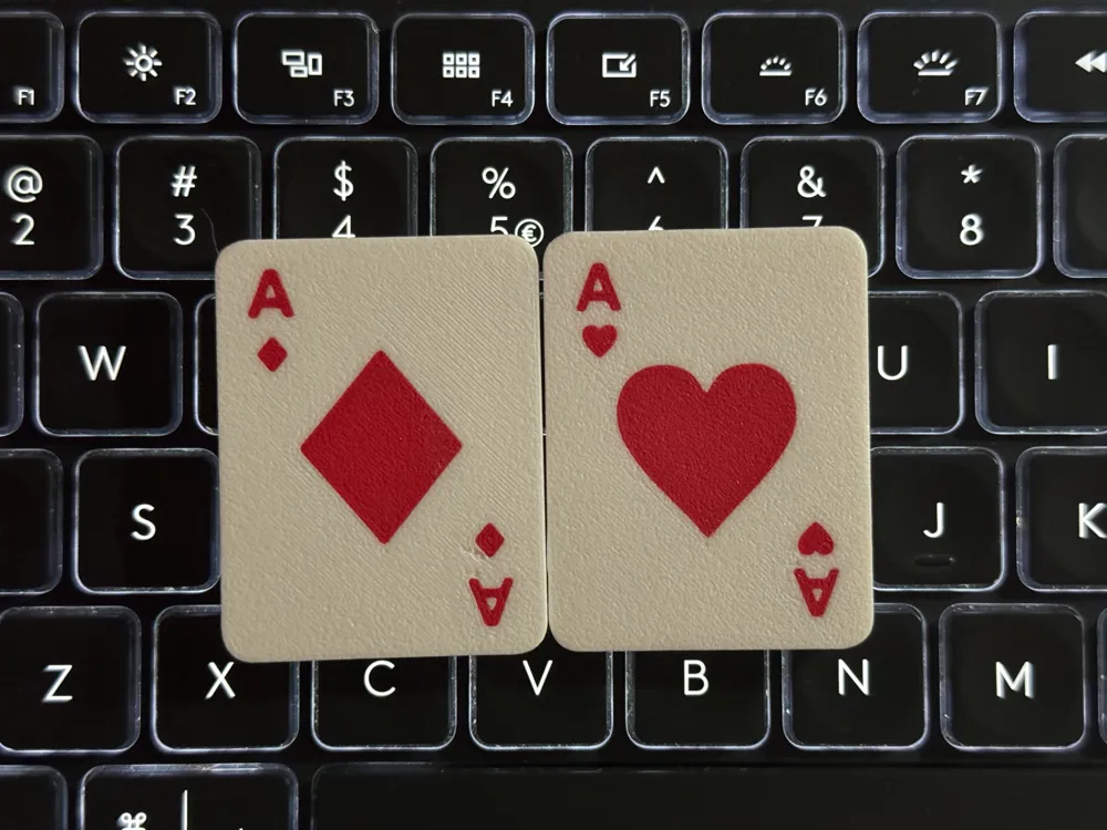 Playing Card Fridge Magnets by A_ilterish - MakerWorld