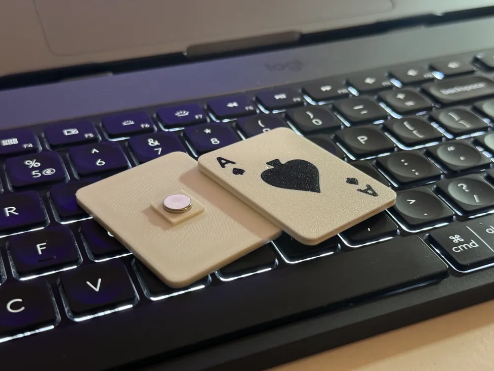 Playing Card Fridge Magnets by A_ilterish - MakerWorld