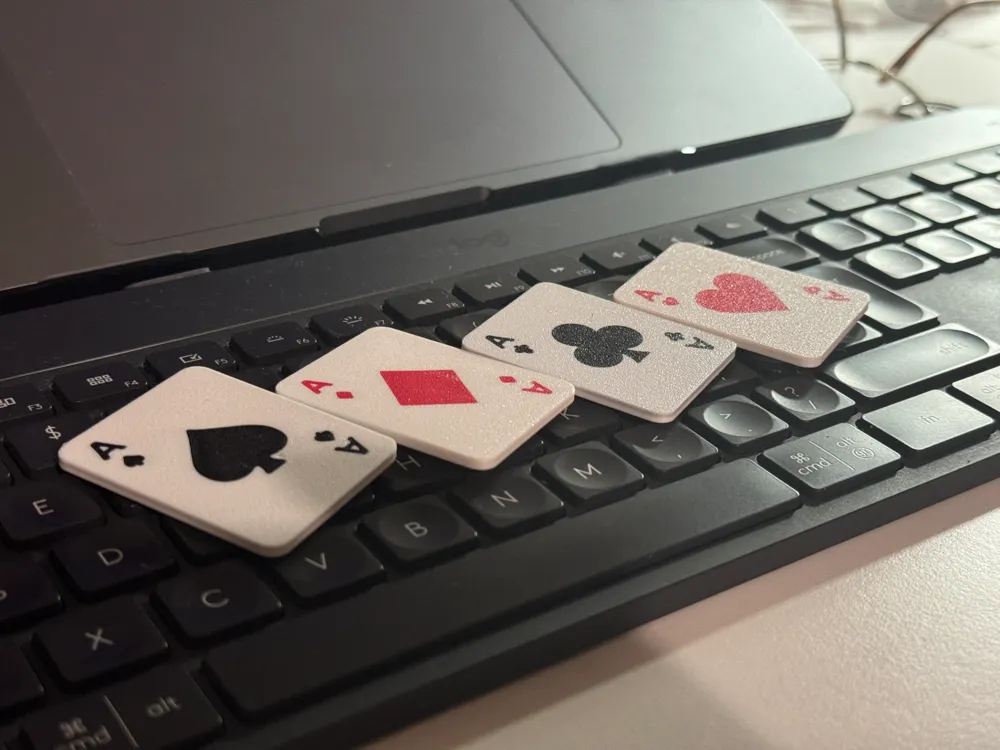 Playing Card Fridge Magnets by A_ilterish - MakerWorld