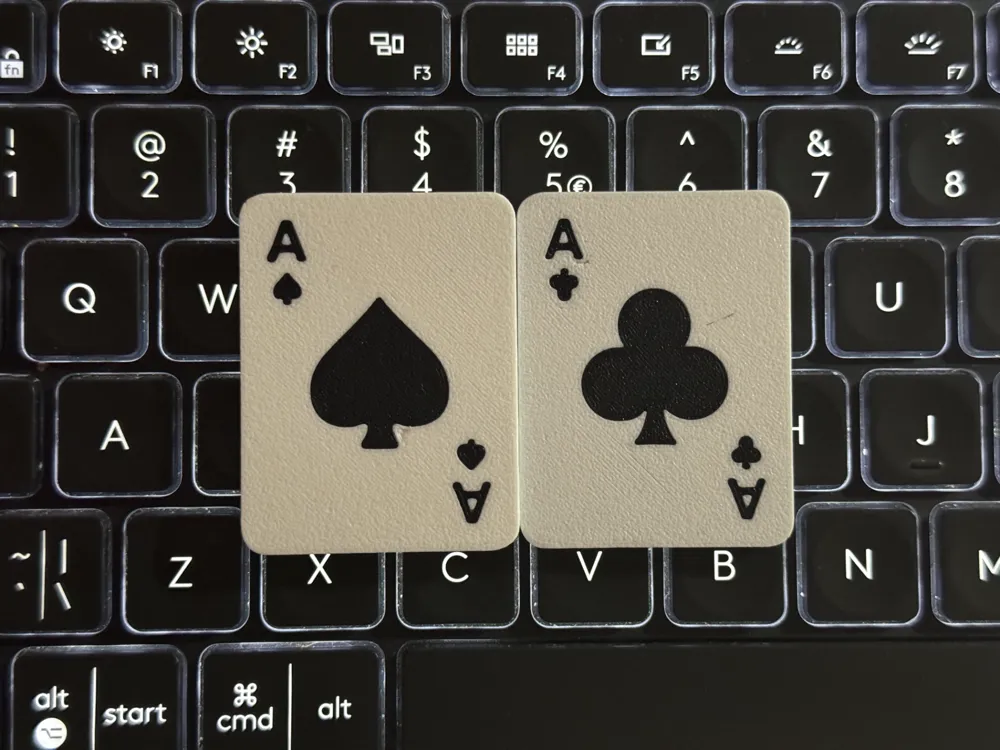 Playing Card Fridge Magnets by A_ilterish - MakerWorld