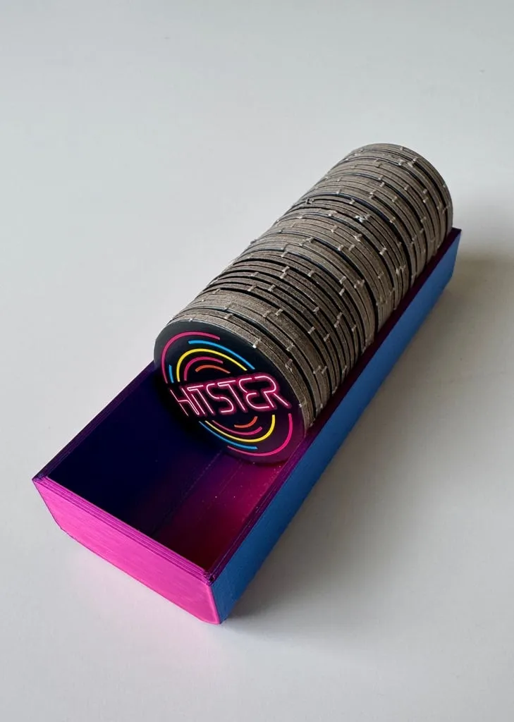 Hitster Token Tray - Free 3D Print Model - MakerWorld