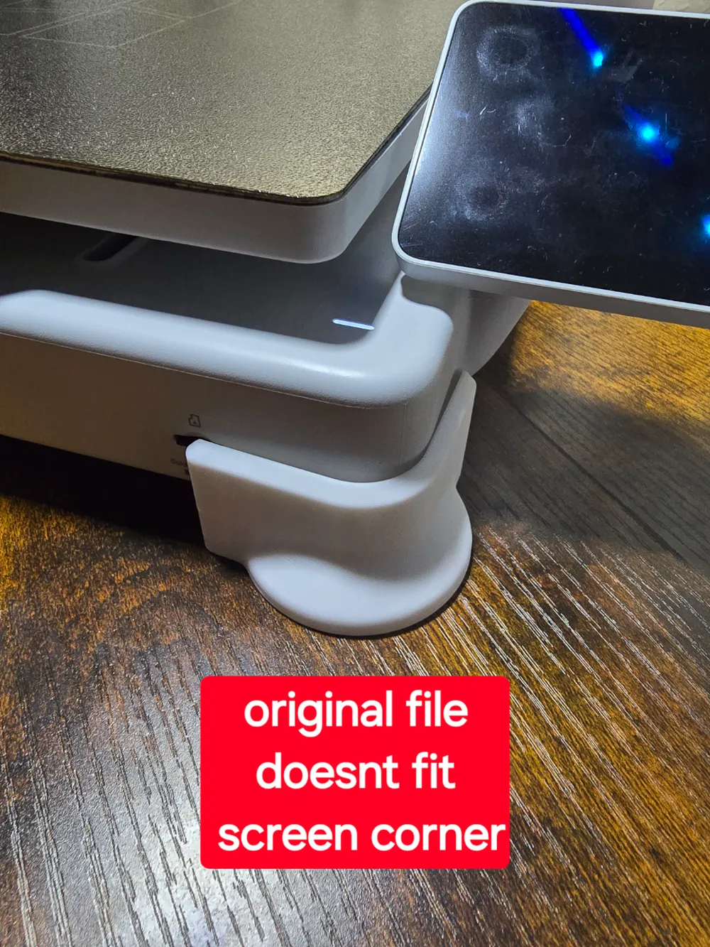 A1 stabilizer feet with screen and sd cutout Remixed by TBM Gaming ...